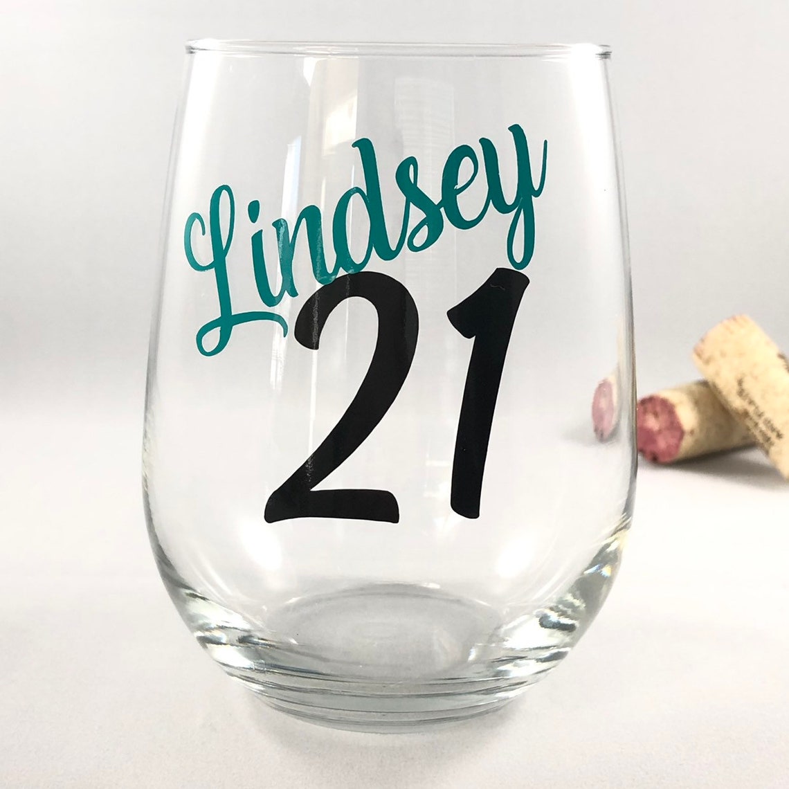 21st Birthday Wine Glass/Shot Glass/21st Birthday Gift/Finally | Etsy