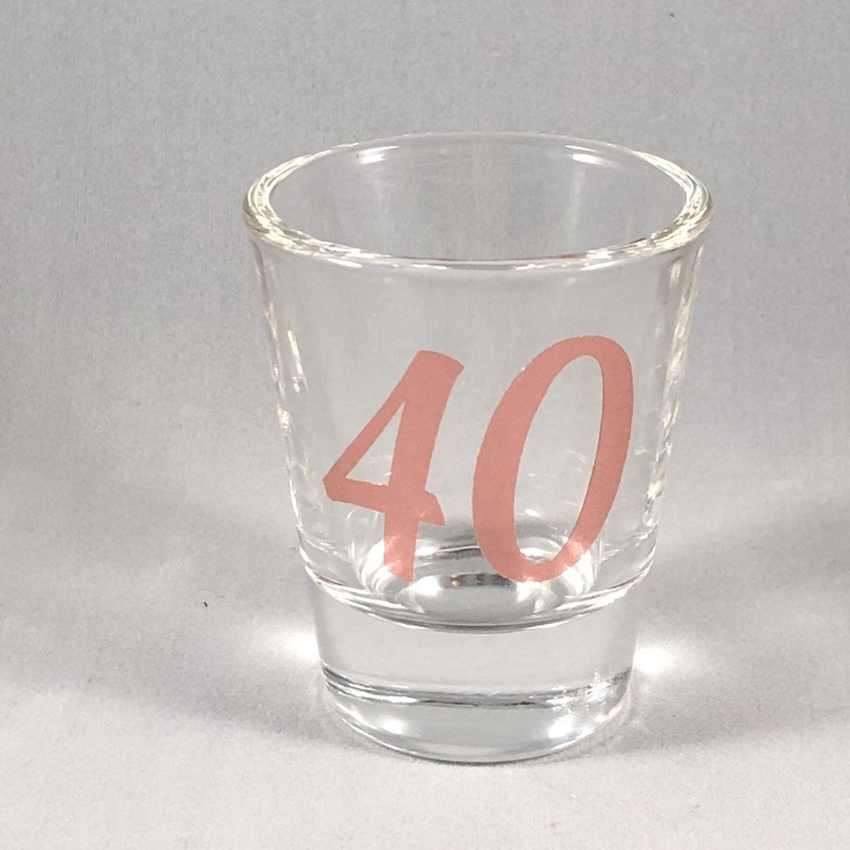 40th Birthday Wine Glass/40th Birthday Gift Idea/birthday Shot - Etsy