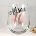 40th Birthday Wine Glass/40th Birthday Gift Idea/birthday Shot - Etsy