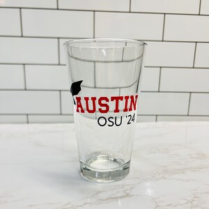 Graduation Beer Glass/graduation Gift/graduation Glass/2025 Graduation ...