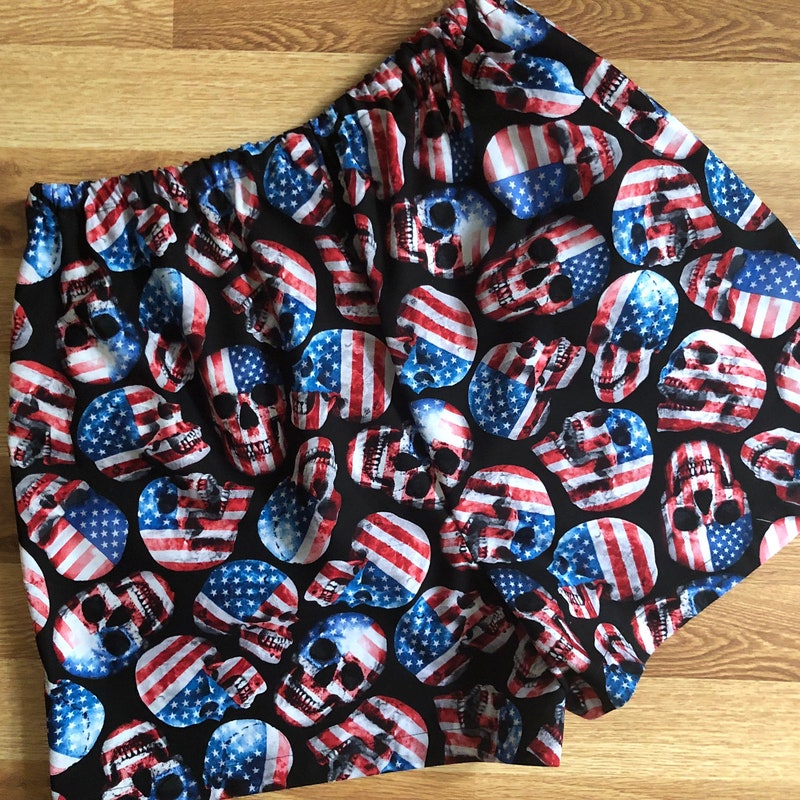 Mens Skull Shorts - Etsy