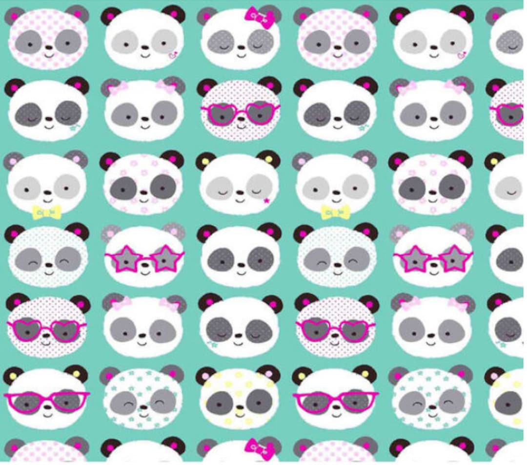 Panda Face Flannel Pajama Pants, Unisex Pajama Pants, Pj's, Lounge ...