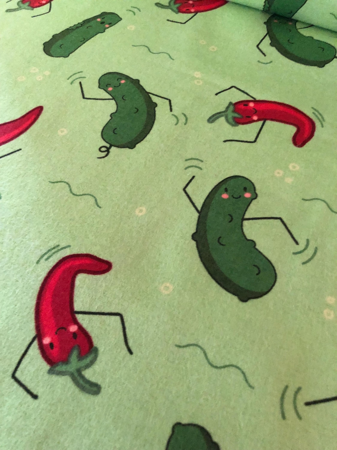 Swimming Pickles and Peppers Flannel Pajama Pants. Avail in Sizes XS ...