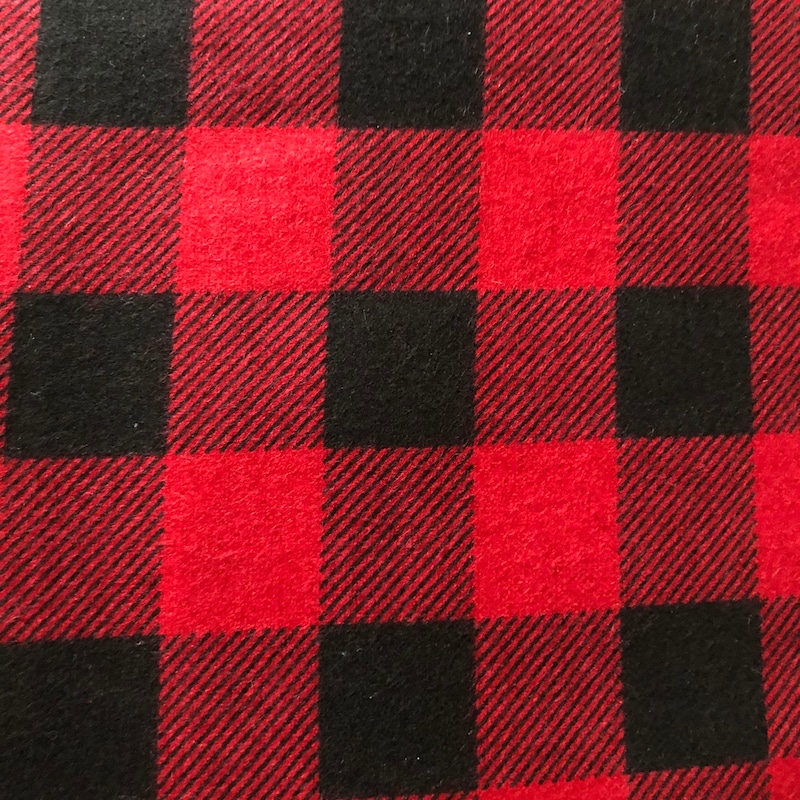 Red and Black Plaid Pants - Etsy