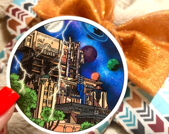Tower of Terror Sticker - Etsy