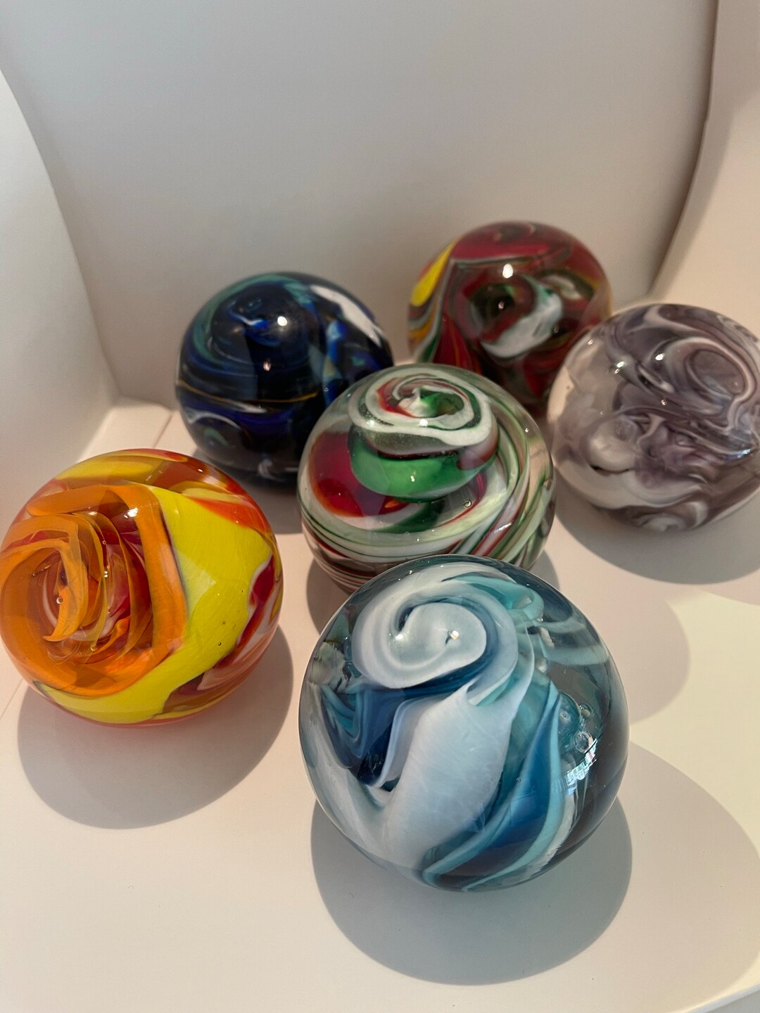 Glass Paperweight - Etsy