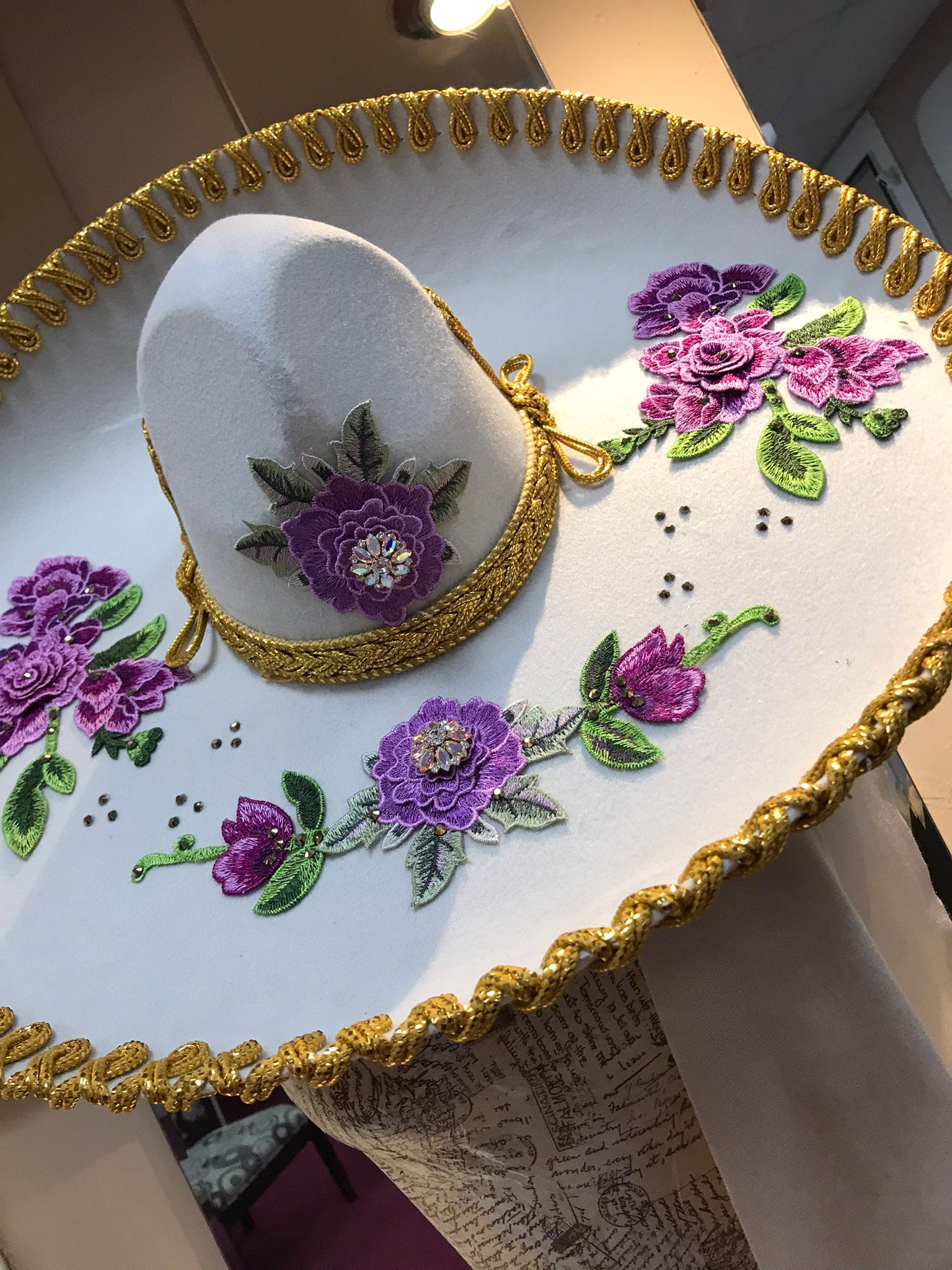 Charro Hat Mariachi Hat Mexican - Etsy