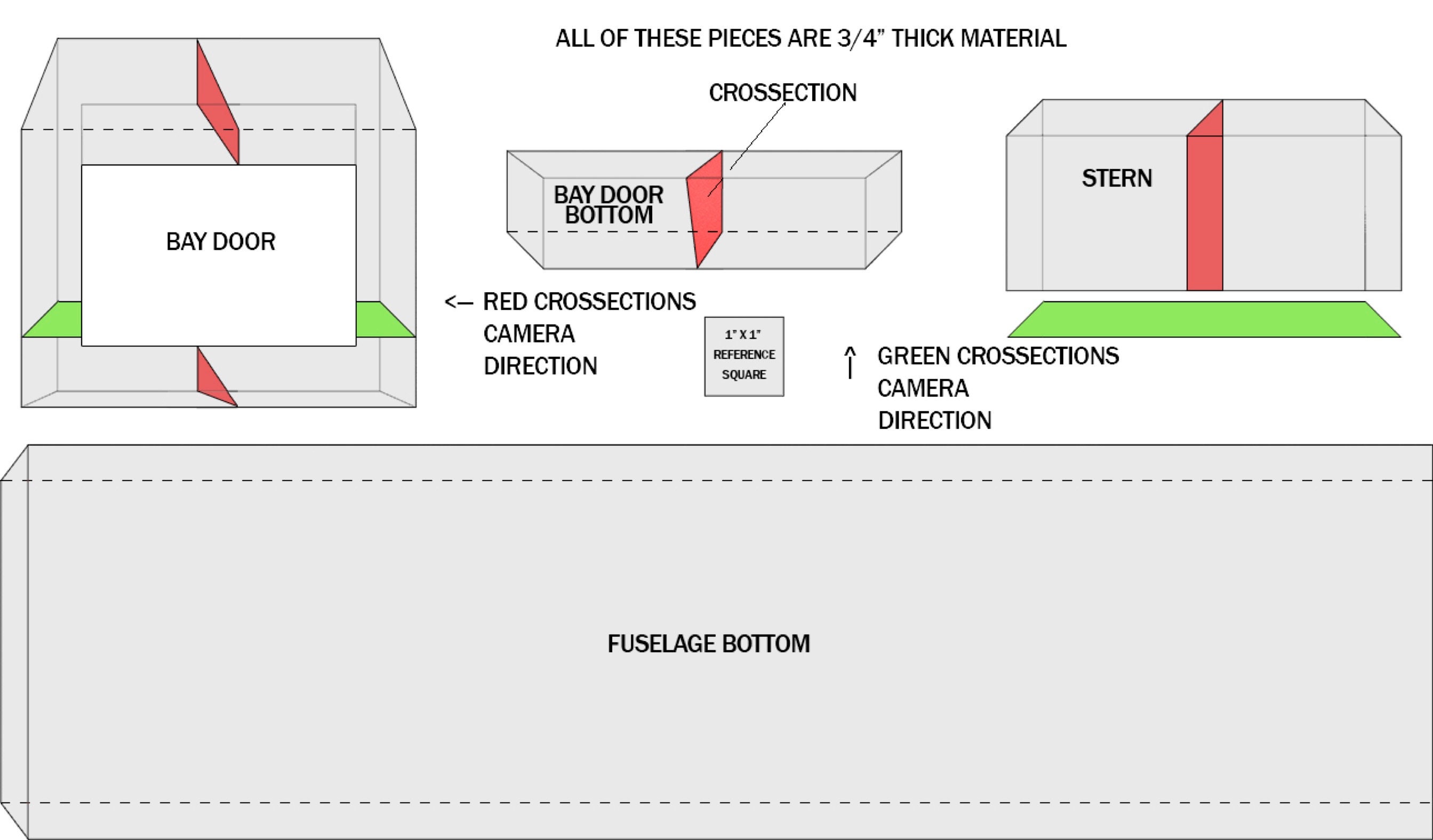 DIY Cargo Shuttle Assembly and Pattern Drawings - Etsy