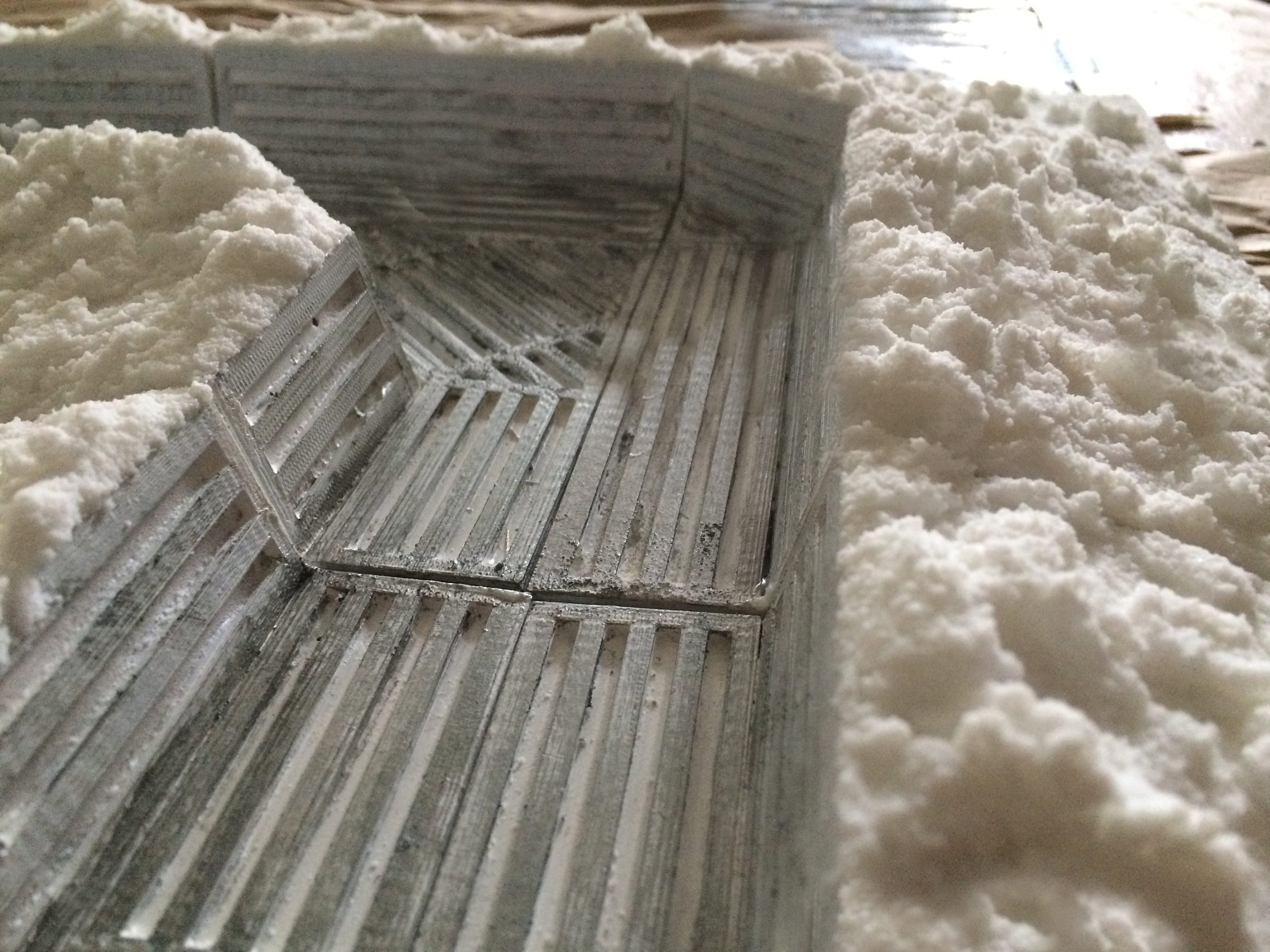 Snow Trench Modular Scatter Terrain System for Miniature War Gaming 1/ ...