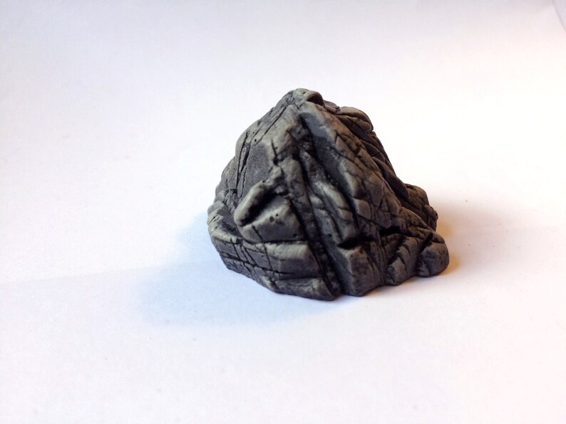 Fully Painted PLASTER ROCKS for Game Terrain or Decoration - Etsy