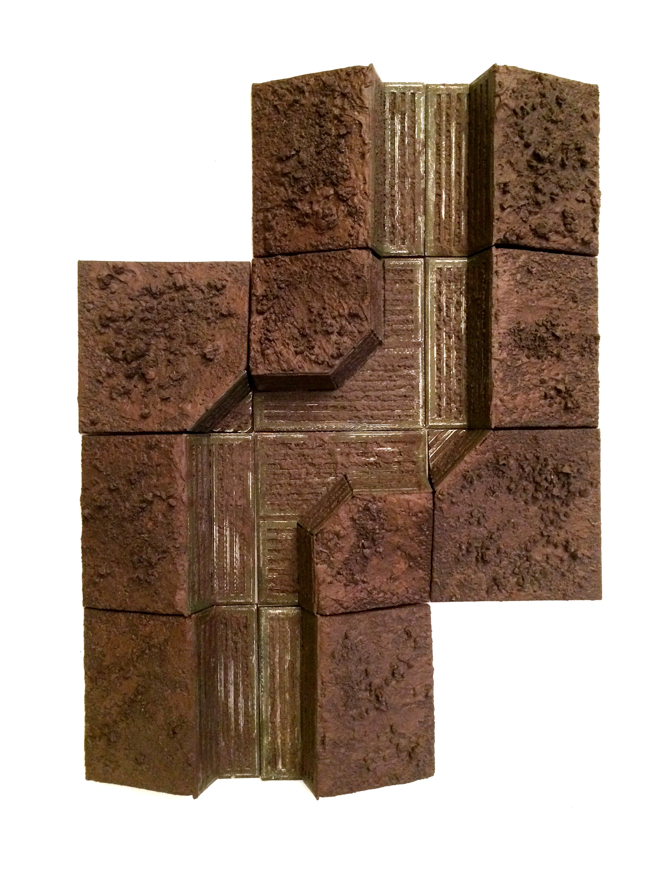 Mud Trench Modular Scatter Terrain System for Miniature War Gaming 1/48 ...