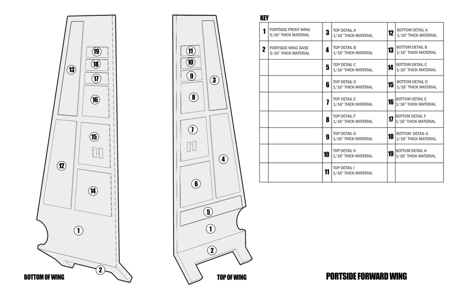 DIY Cargo Shuttle Assembly and Pattern Drawings - Etsy
