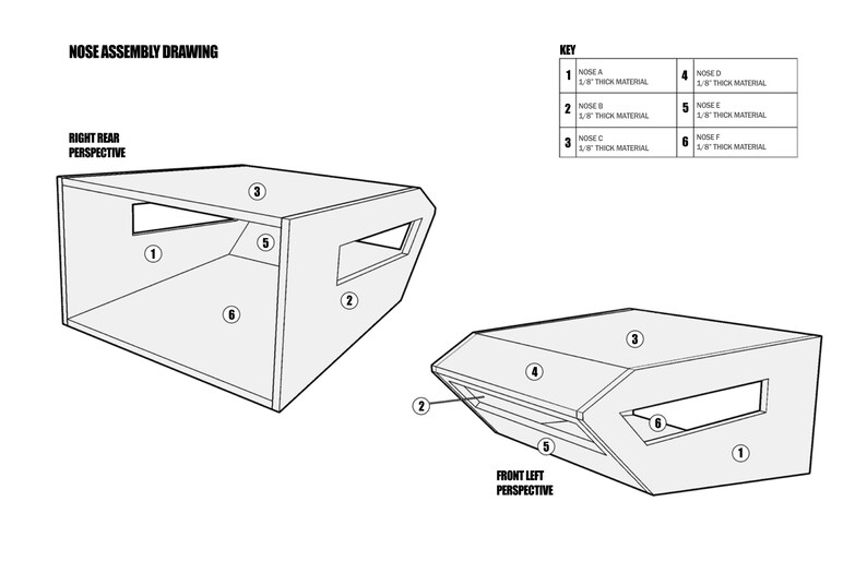 DIY Cargo Shuttle Assembly and Pattern Drawings - Etsy