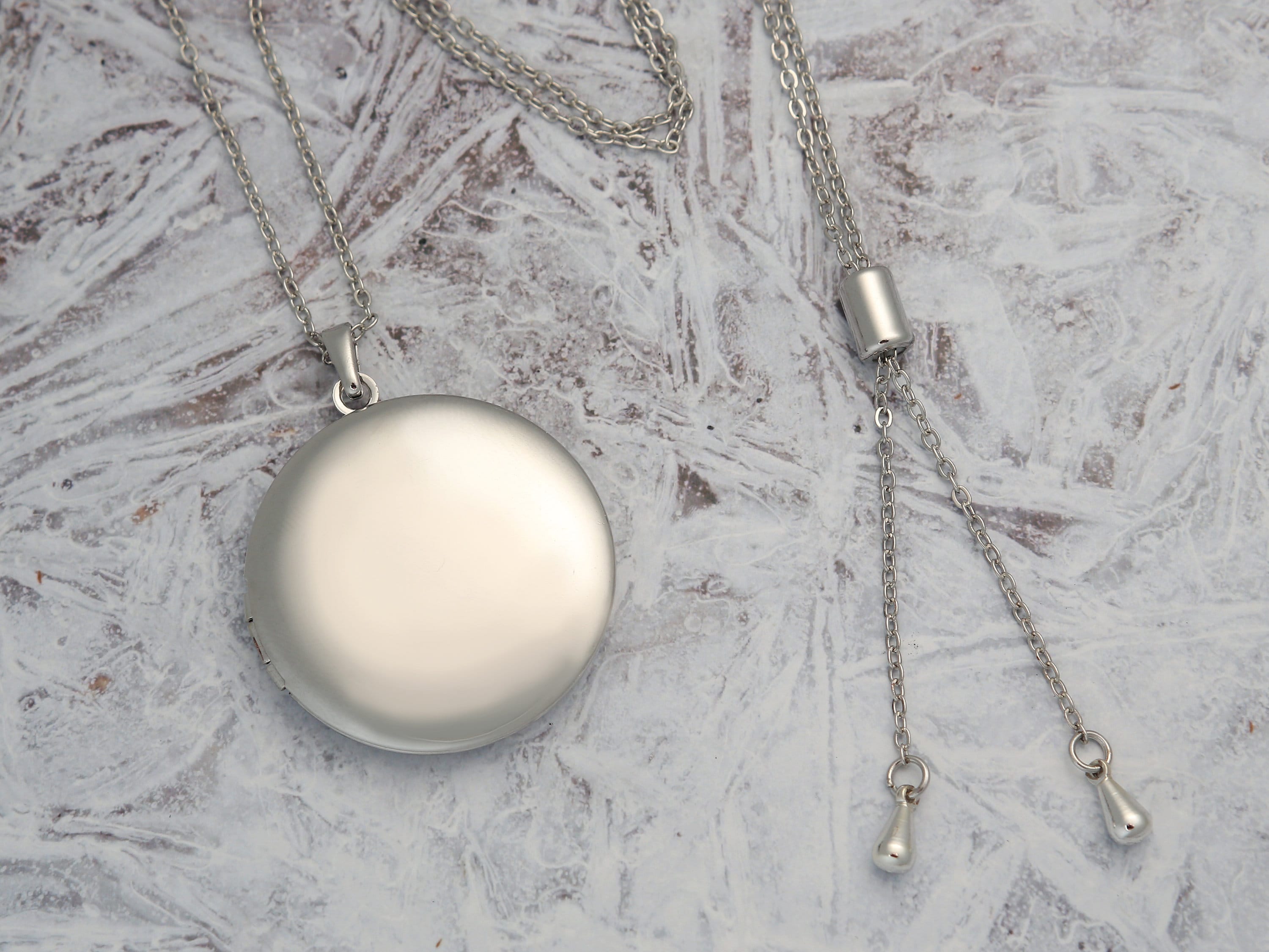 Personalized Locket Necklacepersonalized Photocustom Photo - Etsy