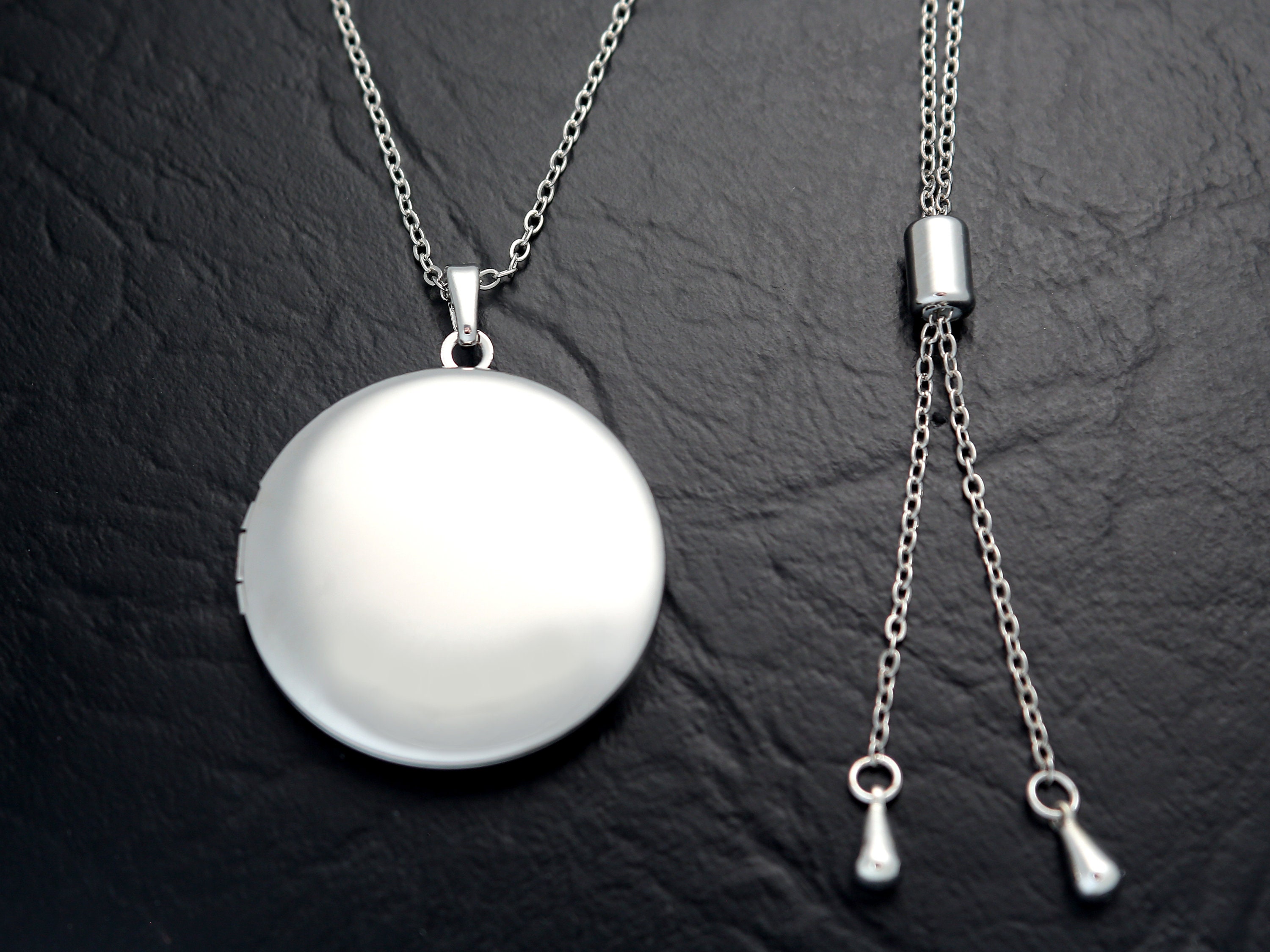 Personalized Locket Necklacepersonalized Photocustom Photo - Etsy