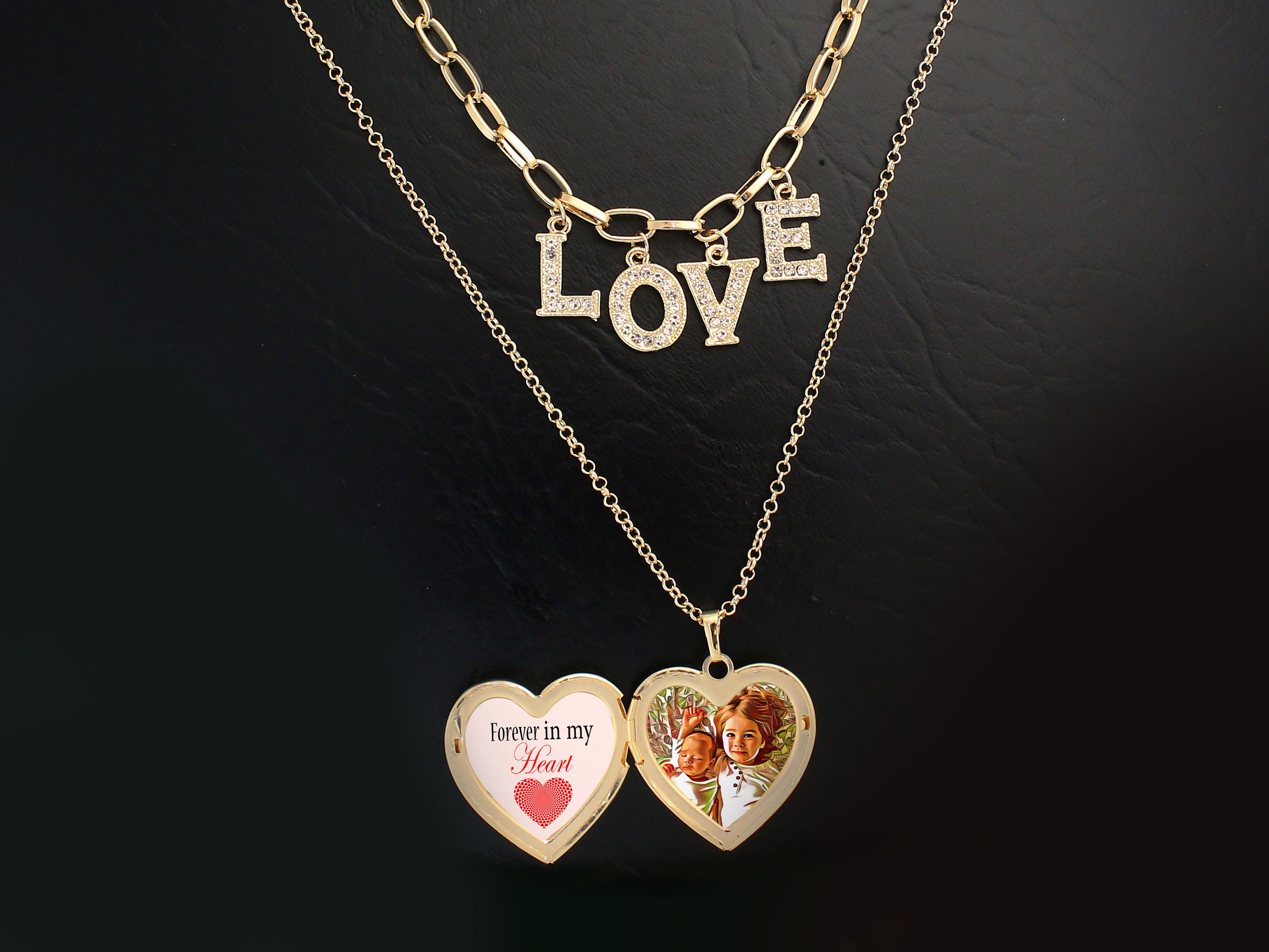 Personalized locket necklacecustom locket necklacelocket | Etsy