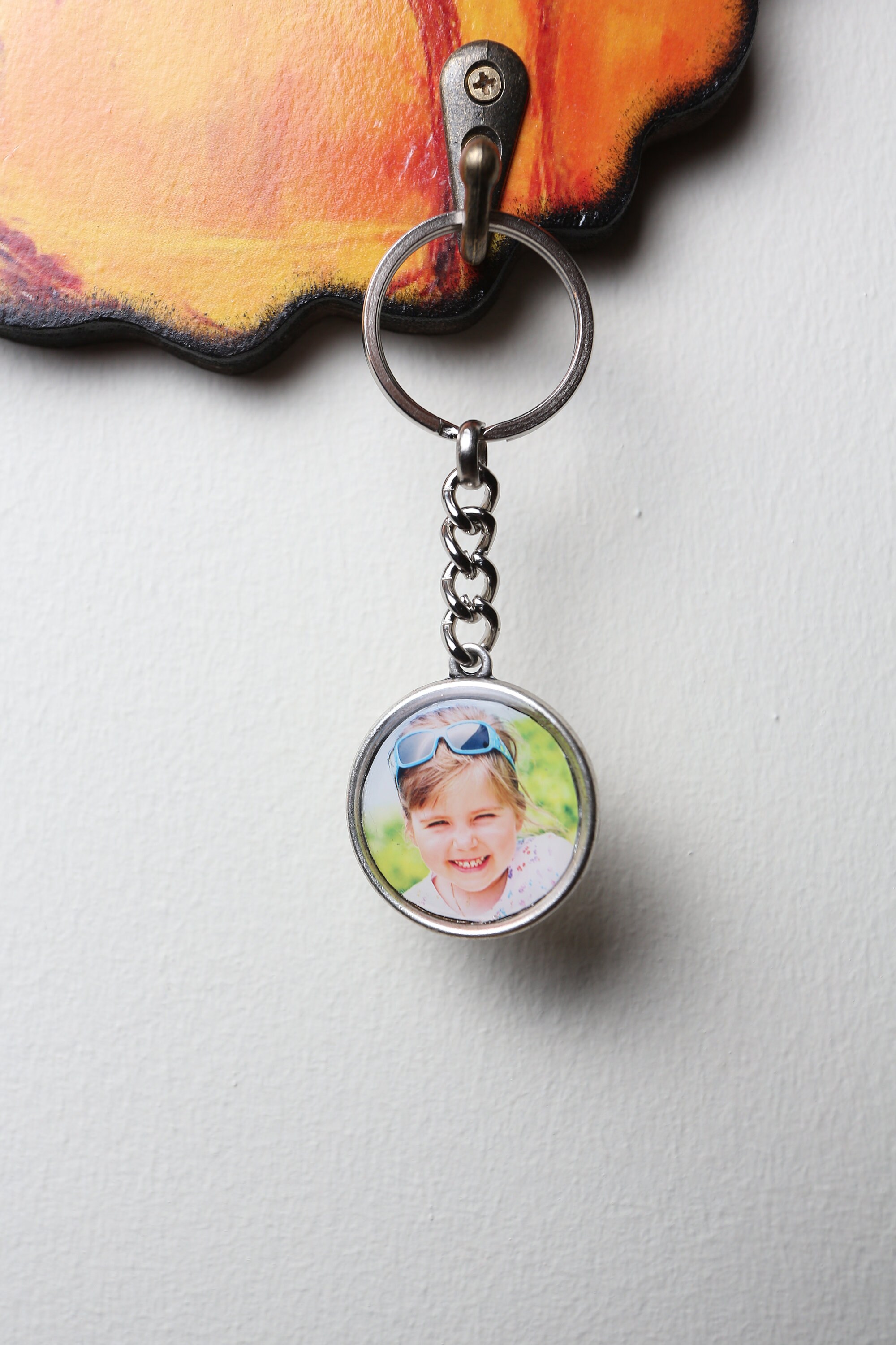 Custom Photo Keychaingift Womanpicture Keychainpersonalized - Etsy