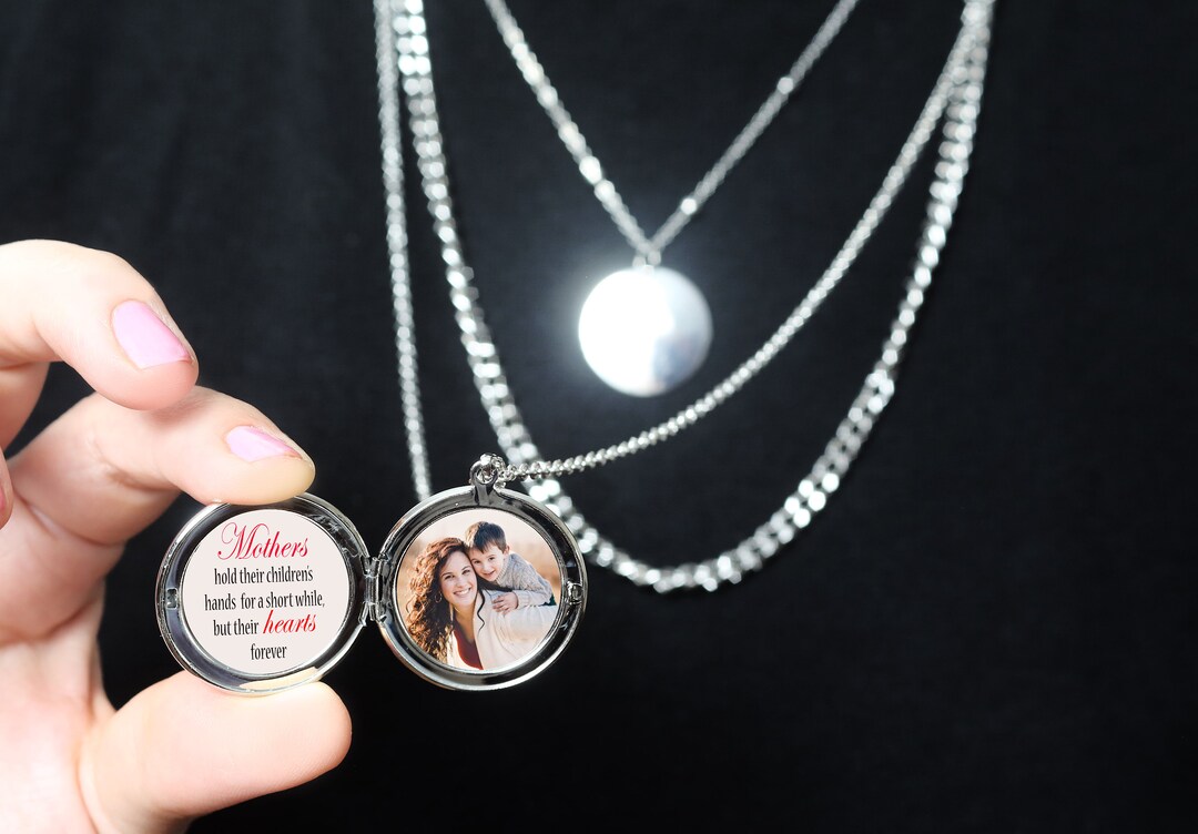 Personalized Memorial Gift,memorial Necklace,personalized Photo Gift ...