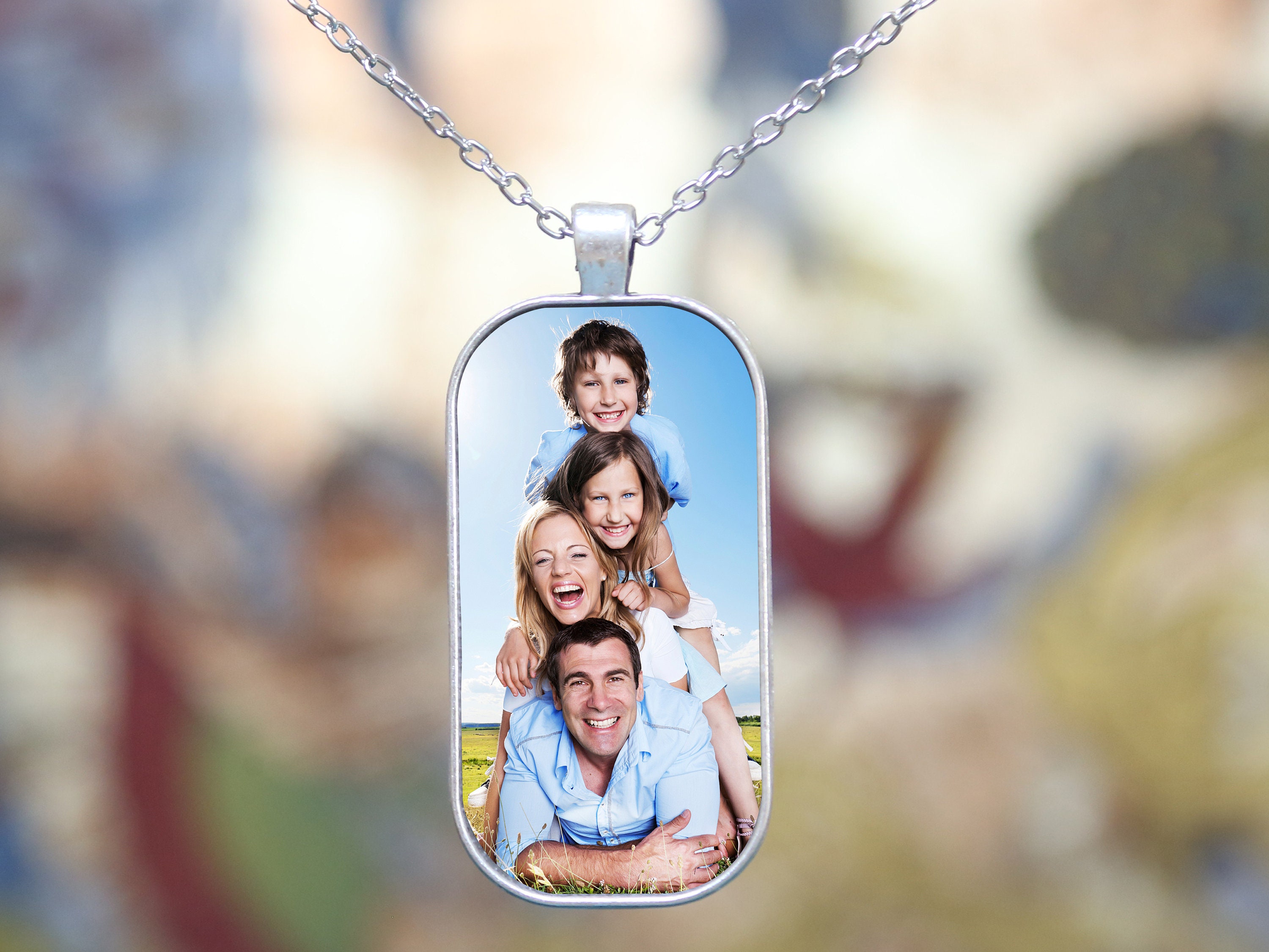 Collar de fotos personalizado collar de fotos personalizado | Etsy