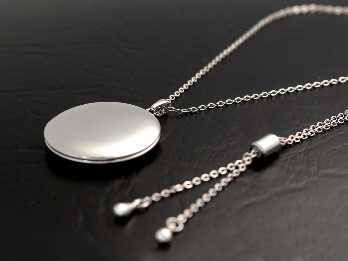 Memorial necklacememorial photo necklacememory giftlocket | Etsy