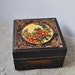 Vintage Black Wooden Jewelry Box Accessories Box 1970s - Etsy