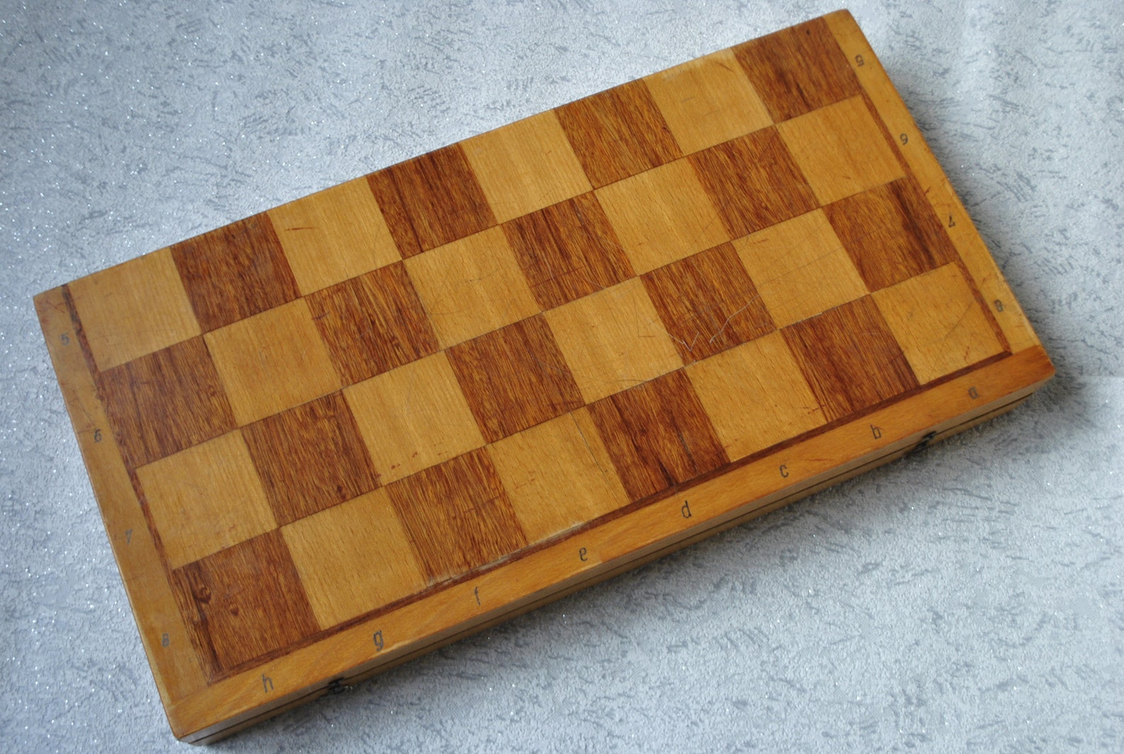Vintage Wooden Checkerboard made in USSR Mid Century | Etsy