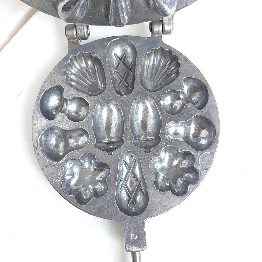 Vintage Soviet Cookie Mold Oreshki Gribochki Shishki - USSR Baking Tool ...
