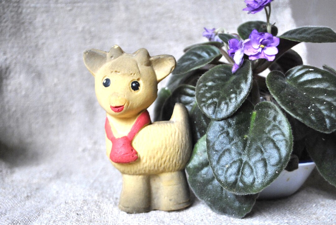 Soviet Toy Goat, Foam Rubber Farmhouse Animal - Etsy