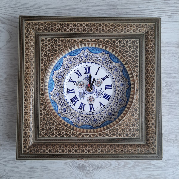 Plate Wall Clock - Etsy
