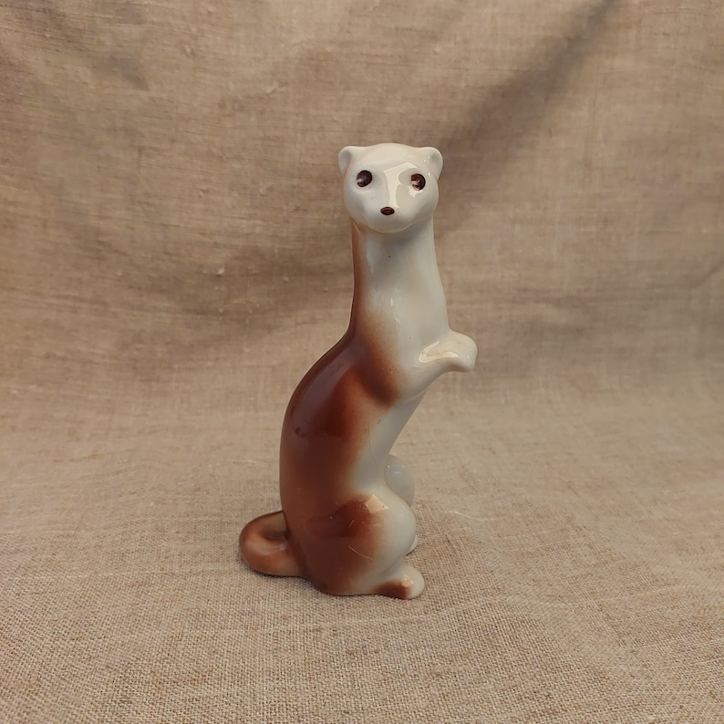 Soviet Meerkat Figurine From 1970s Polonne, Vintage USSR Brown ...