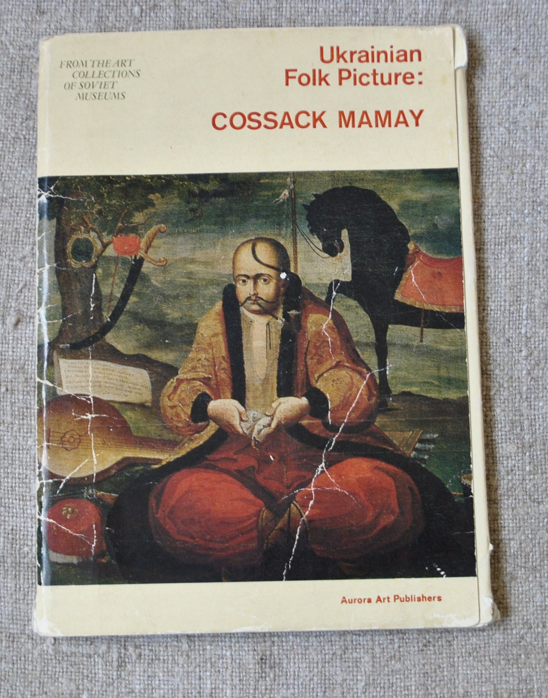 Image folklorique ukrainienne : Cossack Mamay - Lot de 16 grandes ...