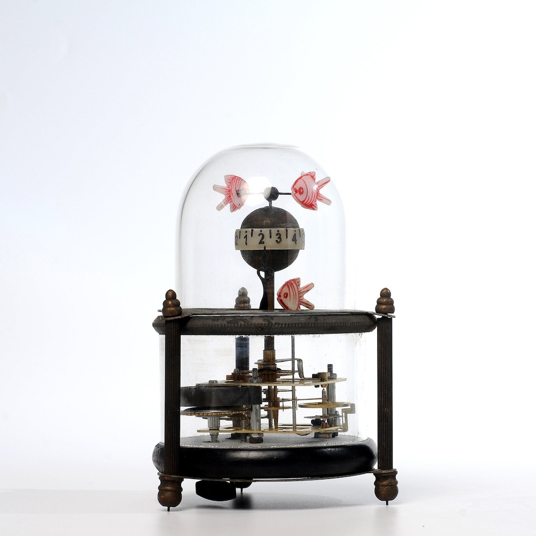 Mechanical Clock-mechanical Clock/goldfish/decorative Art/goldfish ...