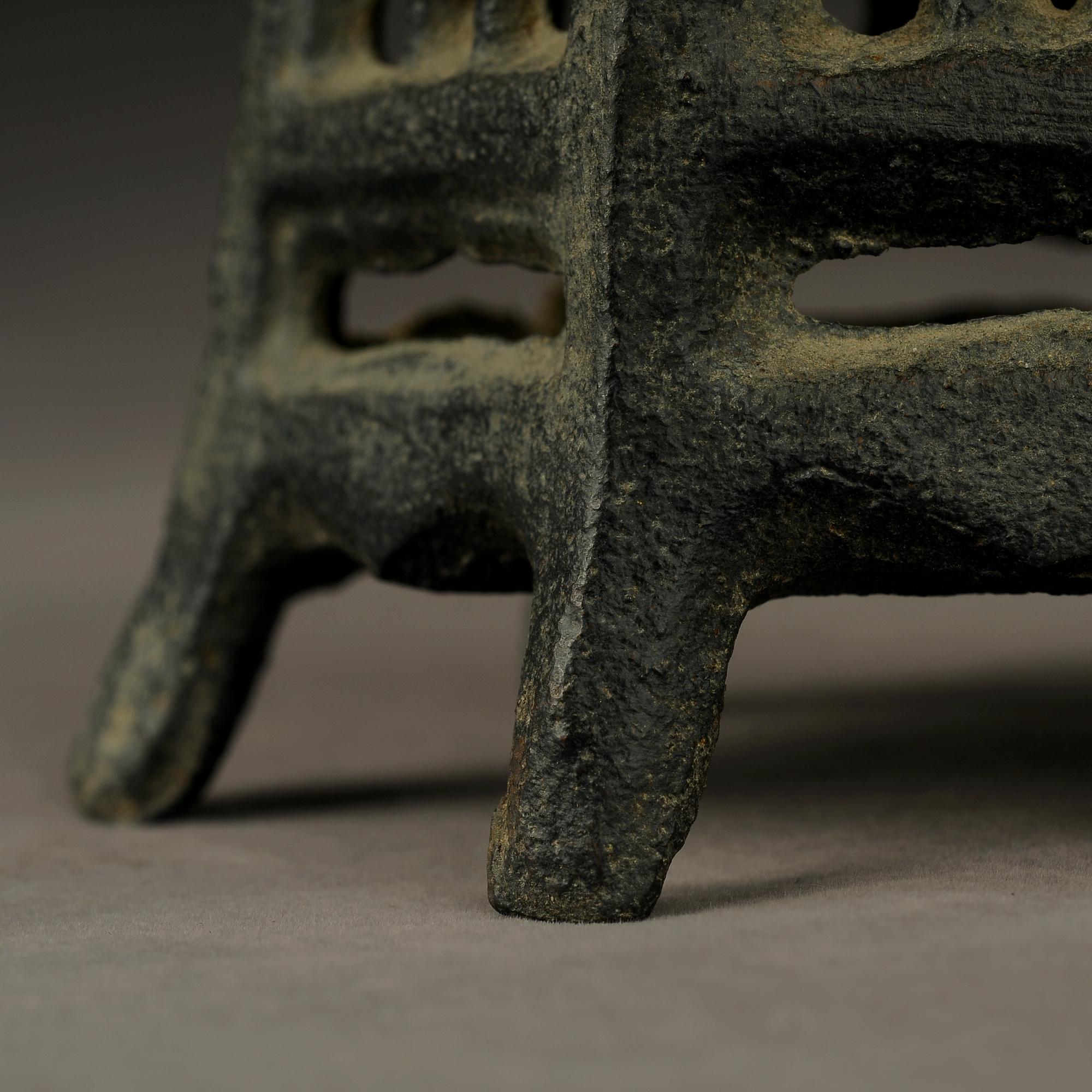Candlestick Lamp-japanese Cast Iron Sculpture,homedecor,art Decor ...