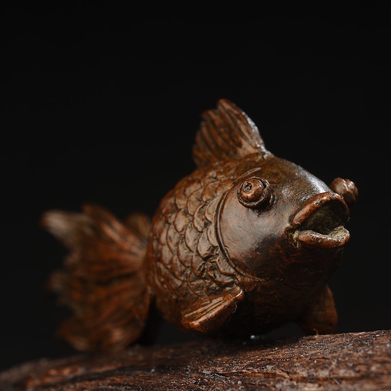 Goldfish Sculpture - Etsy
