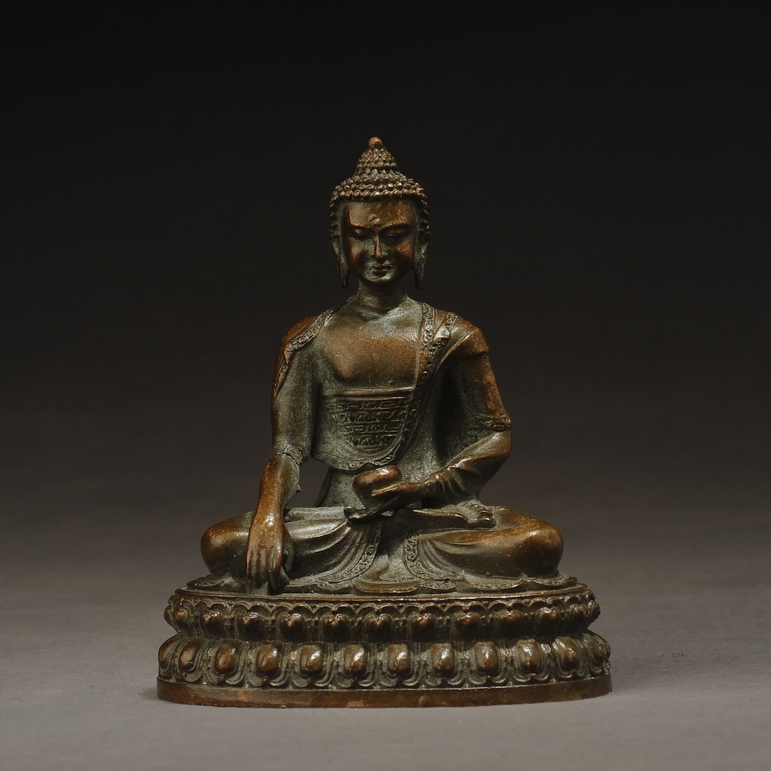 Sitting Buddha/bronze Buddha Statue/bronze Sculpture/ornament/buddha ...