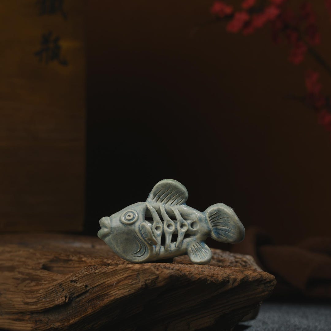 Japanese Showa Period Ceramic Goldfish Sculpture/garden Decoration/home ...