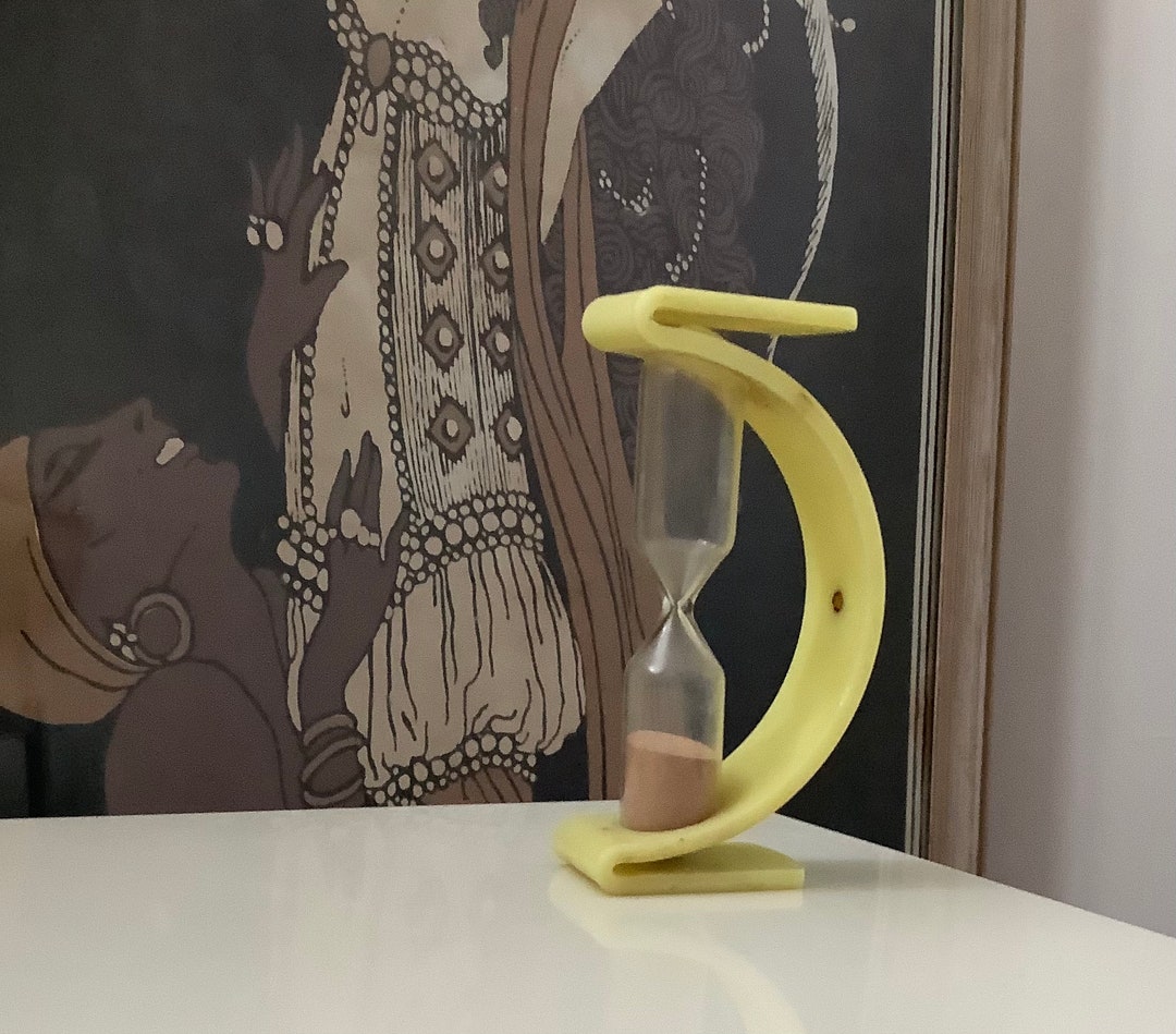 50s Art Deco Yellow Bakelite Egg Timer Hourglass Shape - Etsy