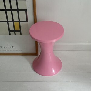 Vintage Pop Art Post Modern Original Pink Tam Tam Stool - Etsy