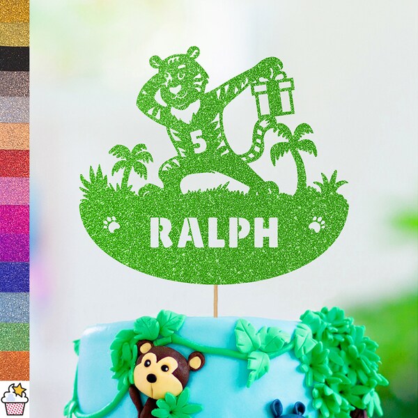 Tiger Cake Topper - Etsy UK