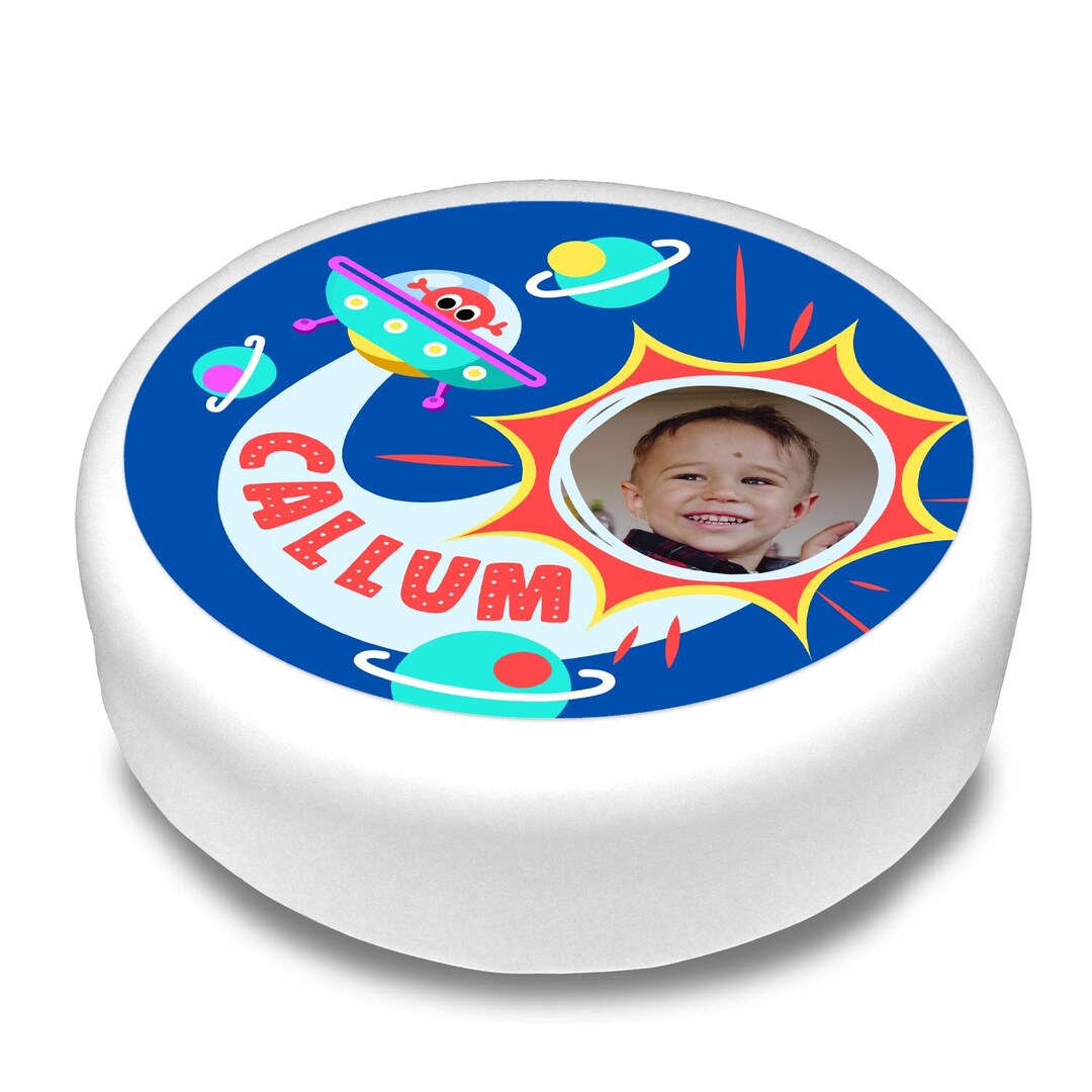 Cakeshop Personalised Edible Alien Cake & Cupcake Toppers | Your Image ...