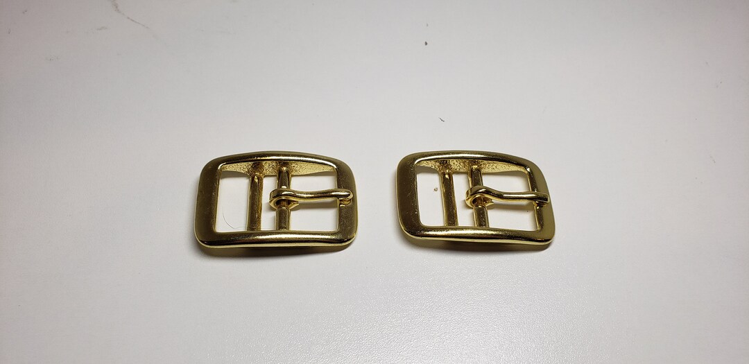 1 Brass Plated Buckle 25mm Brass Plated Buckle 1 - Etsy México