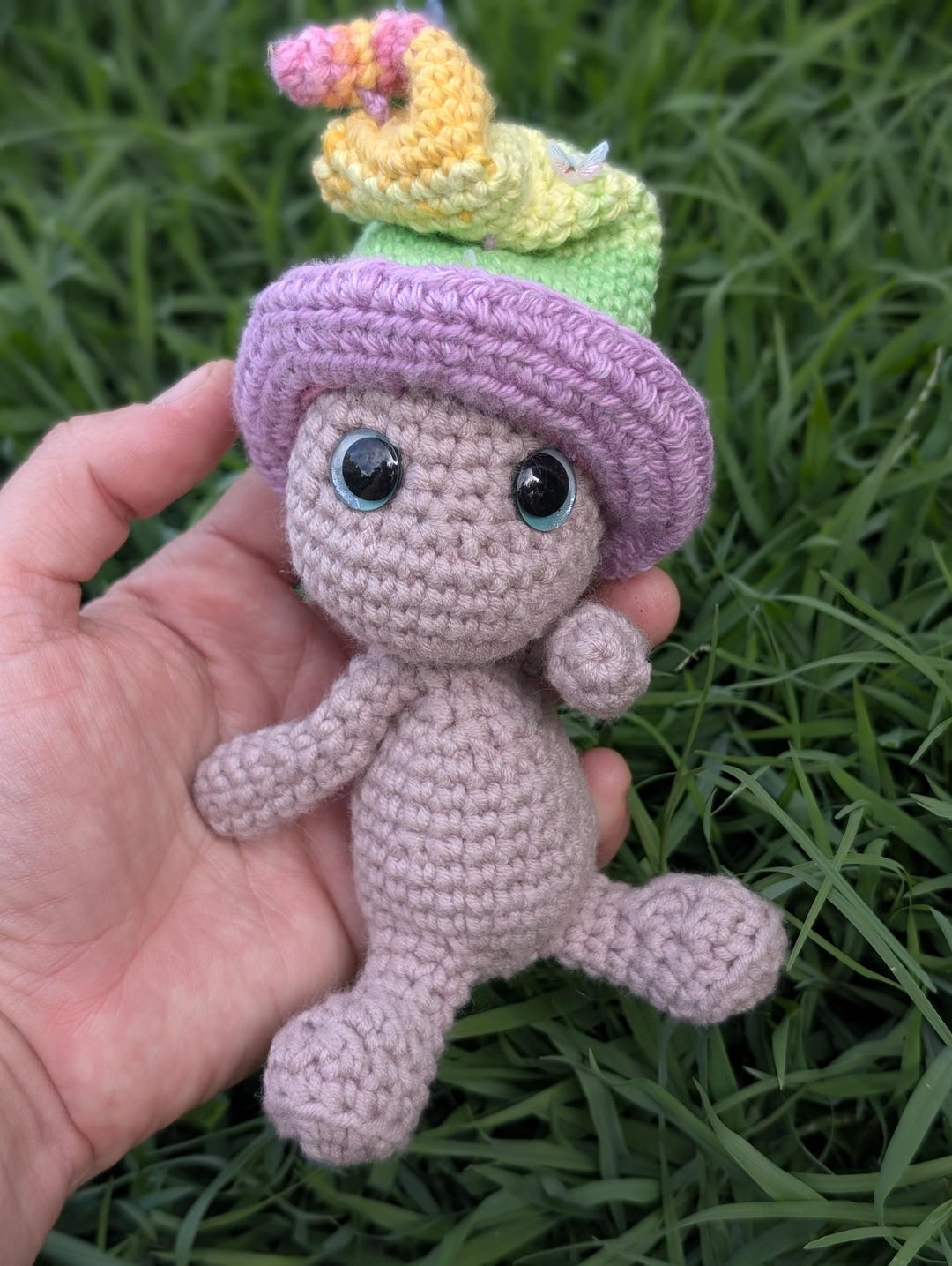 Simon the Impkin, Amigurumi Crochet Creature - Etsy