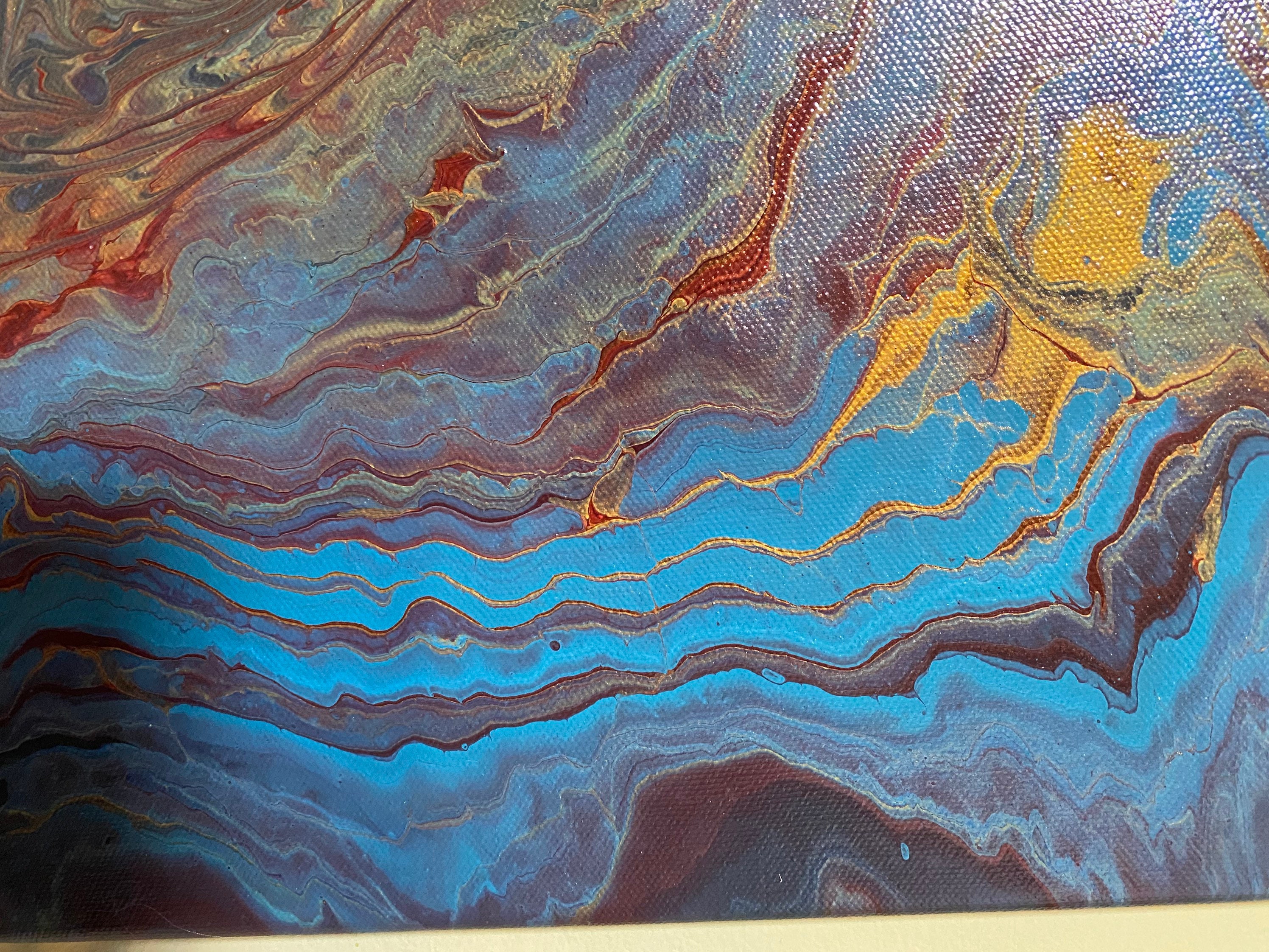 Knotty of Cherry Wood Painting - Etsy