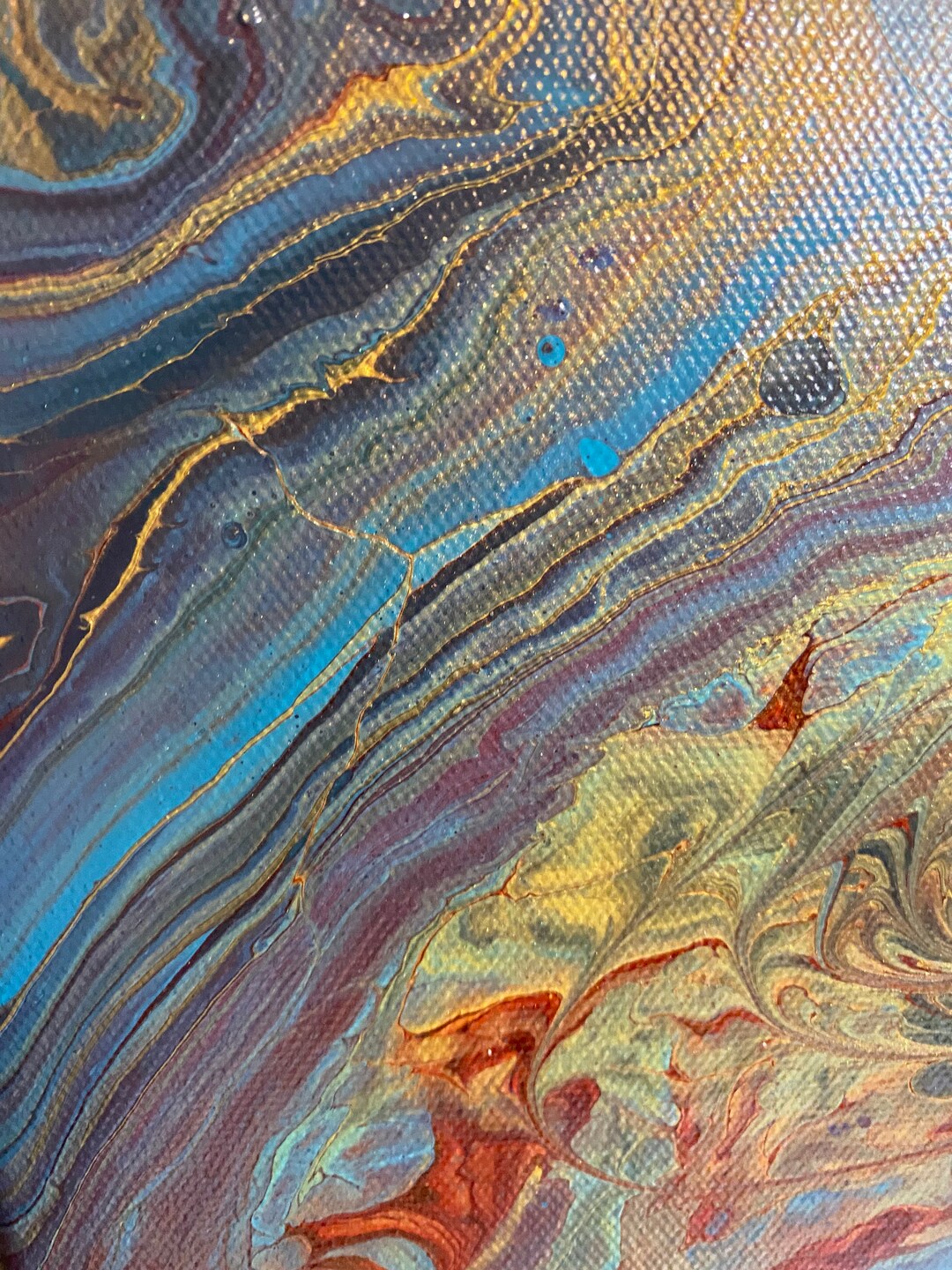 Knotty of Cherry Wood Painting - Etsy