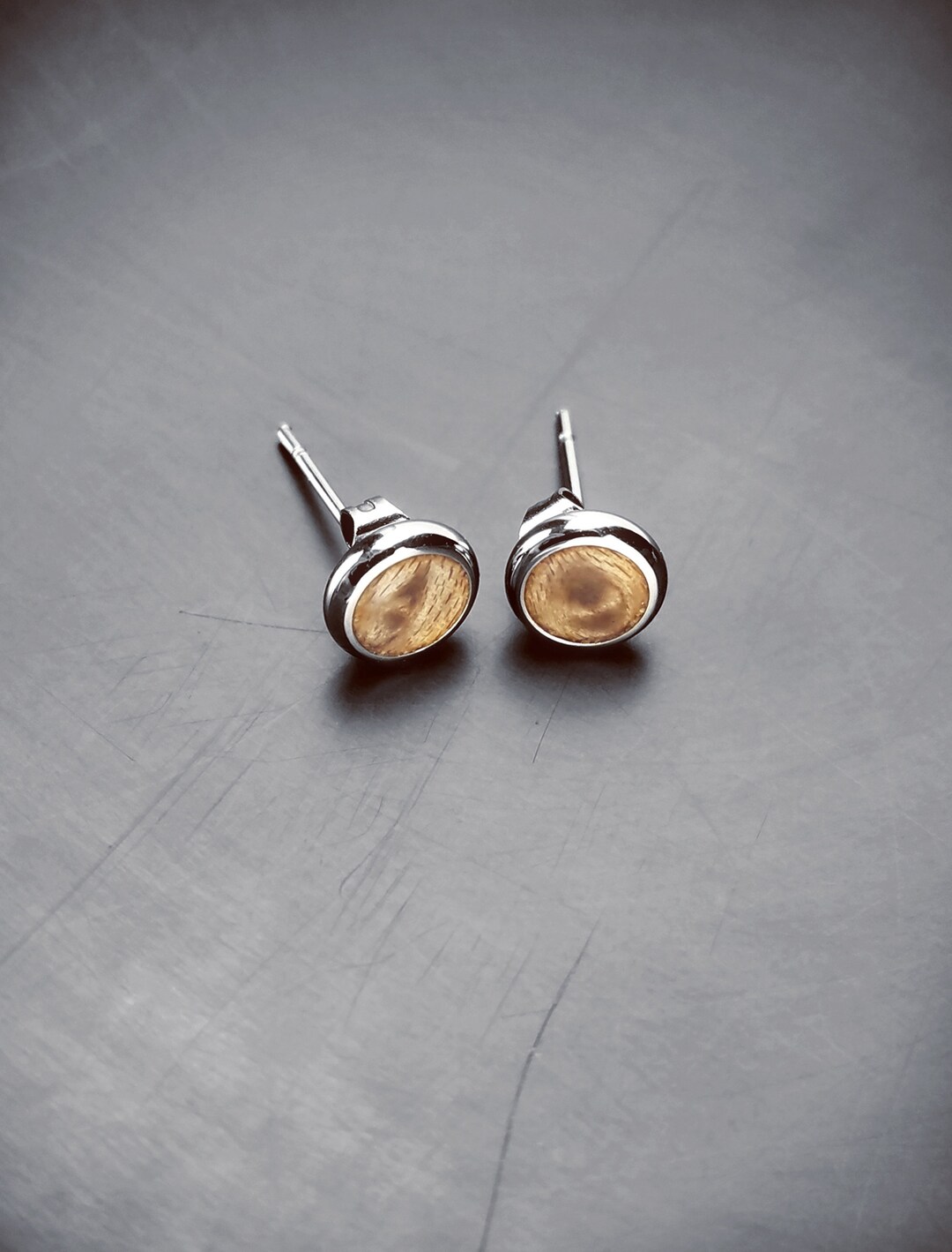 Bird's Eye Maple Stud Earrings Wooden Stud Earrings Post - Etsy