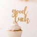 Good Luck Cupcake Toppers Good Luck Topper Leaving Gift New - Etsy