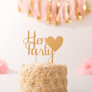 Hen Party Cake Topper - Etsy UK
