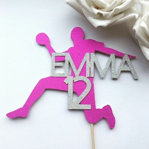 Handball Cake Topper Personalised Basketball Cake Topper - Etsy UK