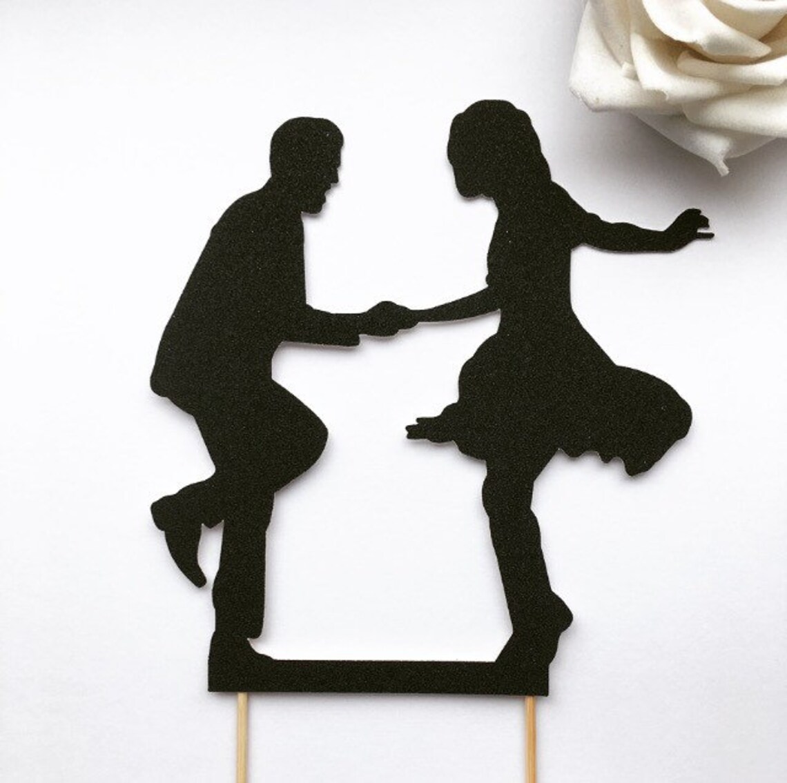 Jive Dancing Cake Topper Couple Dancing Cake Topper Birthday - Etsy