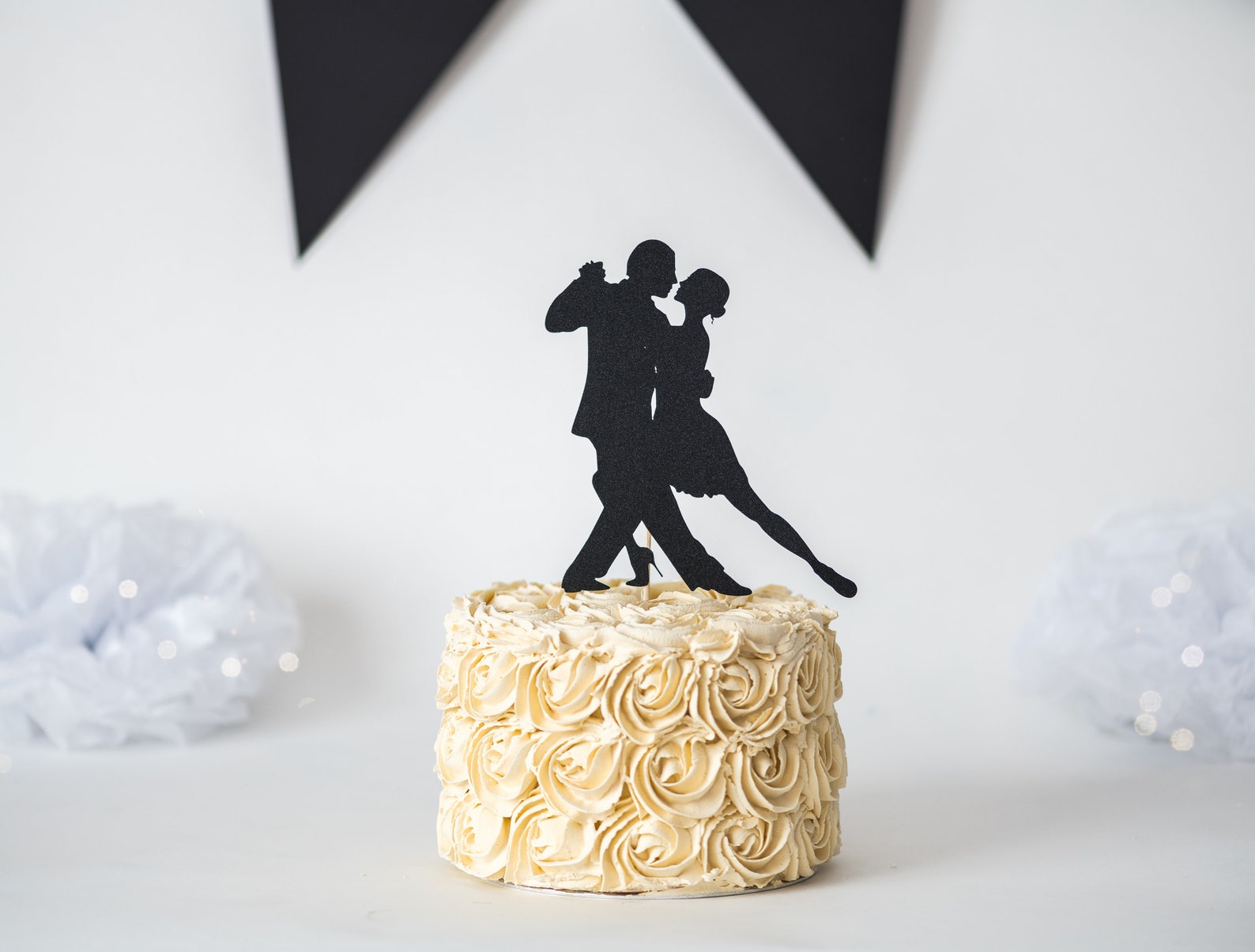 Salsa Dancing Cake Topper Couple Dancing Cake Topper Dance - Etsy